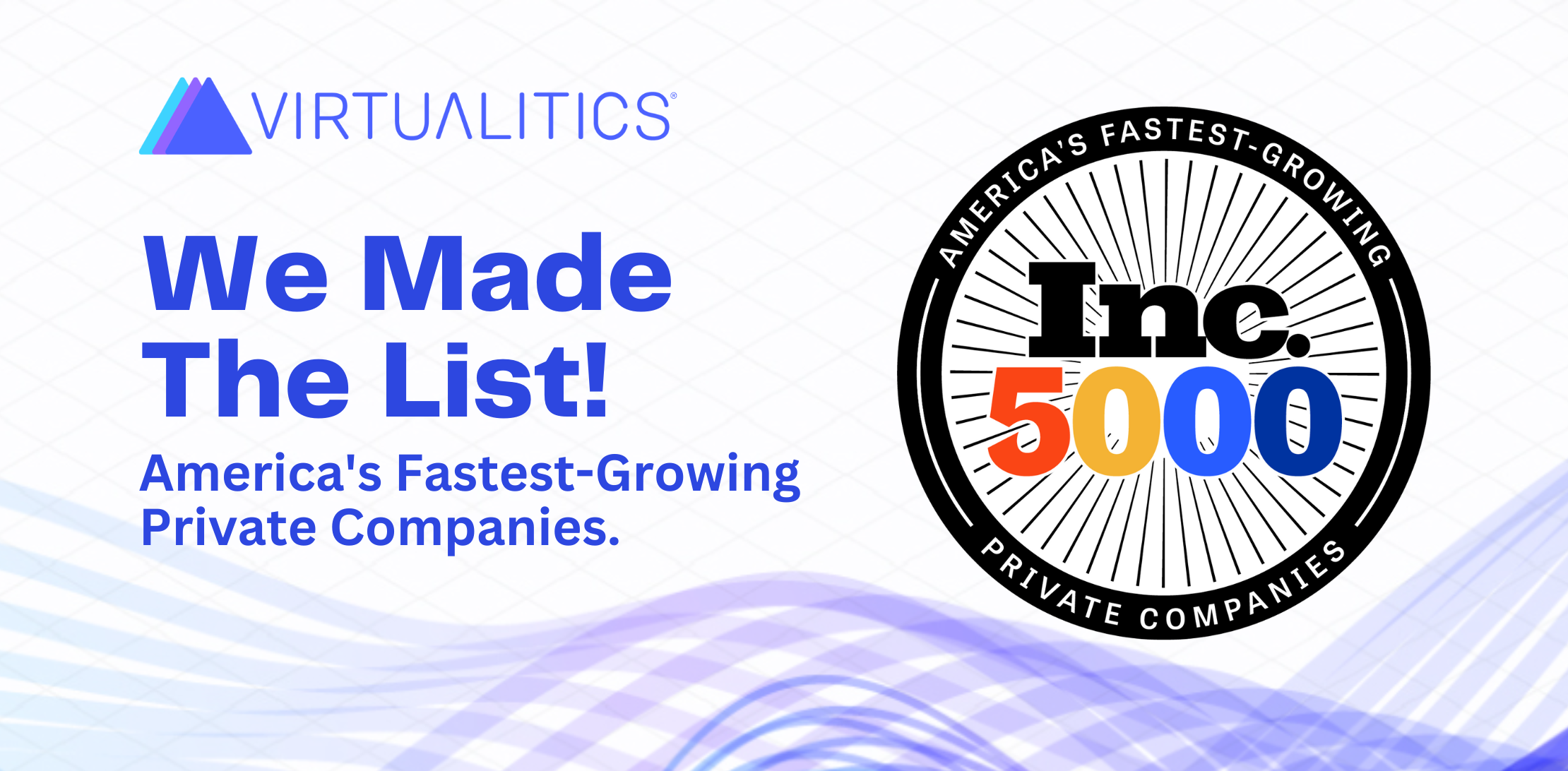 Virtualitics Among Inc 5000's Fastest-Growing Firms - Virtualitics